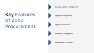 Zoho Procurement: Streamlining Procurement Process.pdf