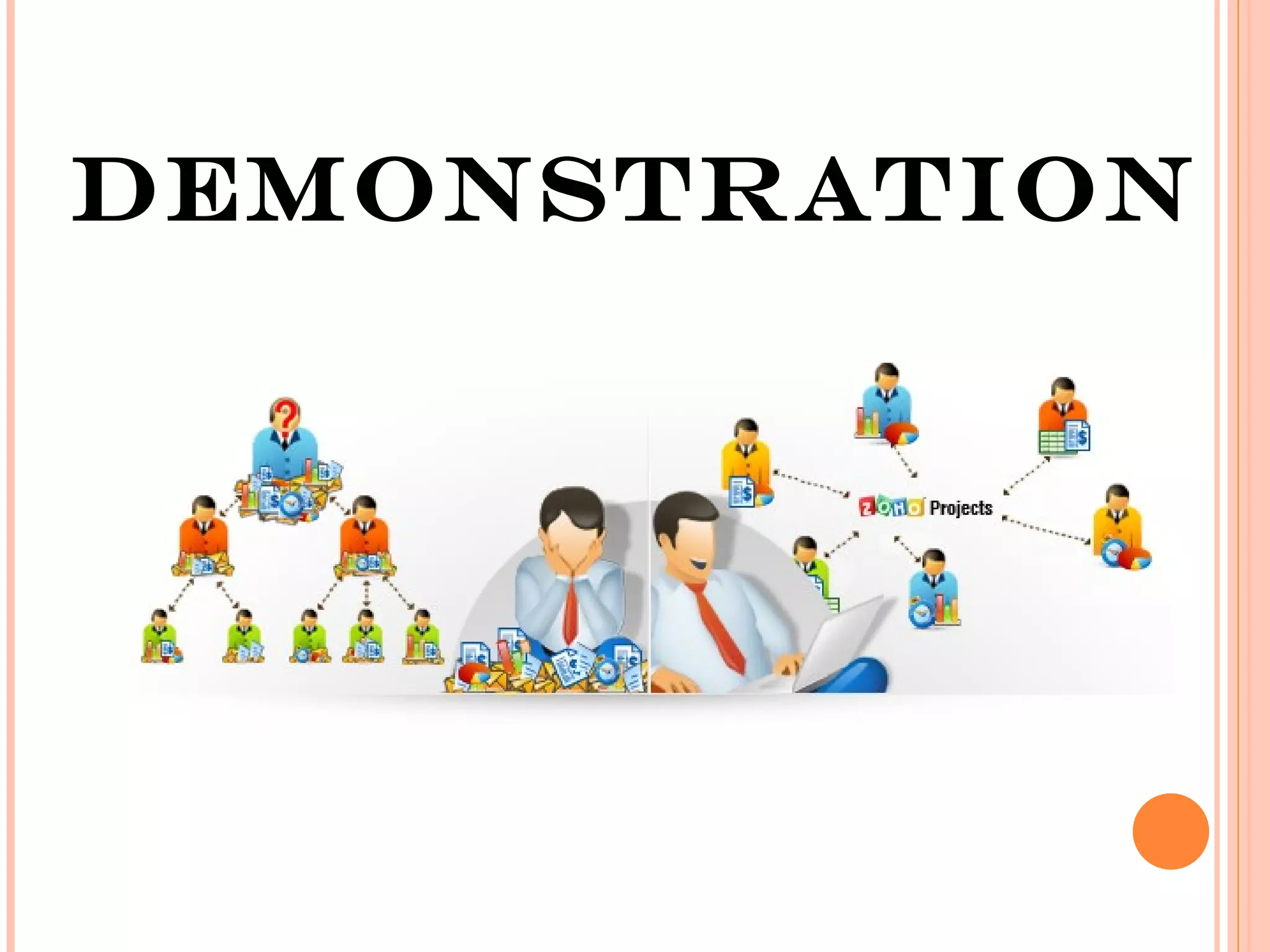 Zoho Project Presentation Ppt Computer Software And Applications Computing