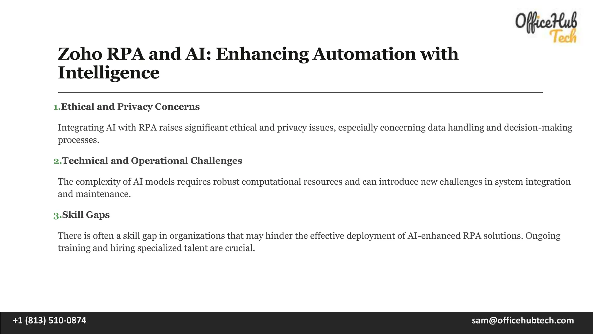 Zoho RPA and AI Enhancing Automation with Intelligence.pptx
