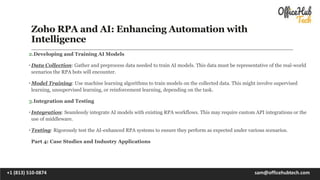 Zoho RPA and AI Enhancing Automation with Intelligence.pptx