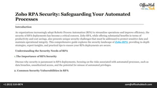 Zoho RPA Security Safeguarding Your Automated Processes.pptx