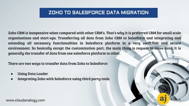 Zoho to Salesforce Data Migration | PDF