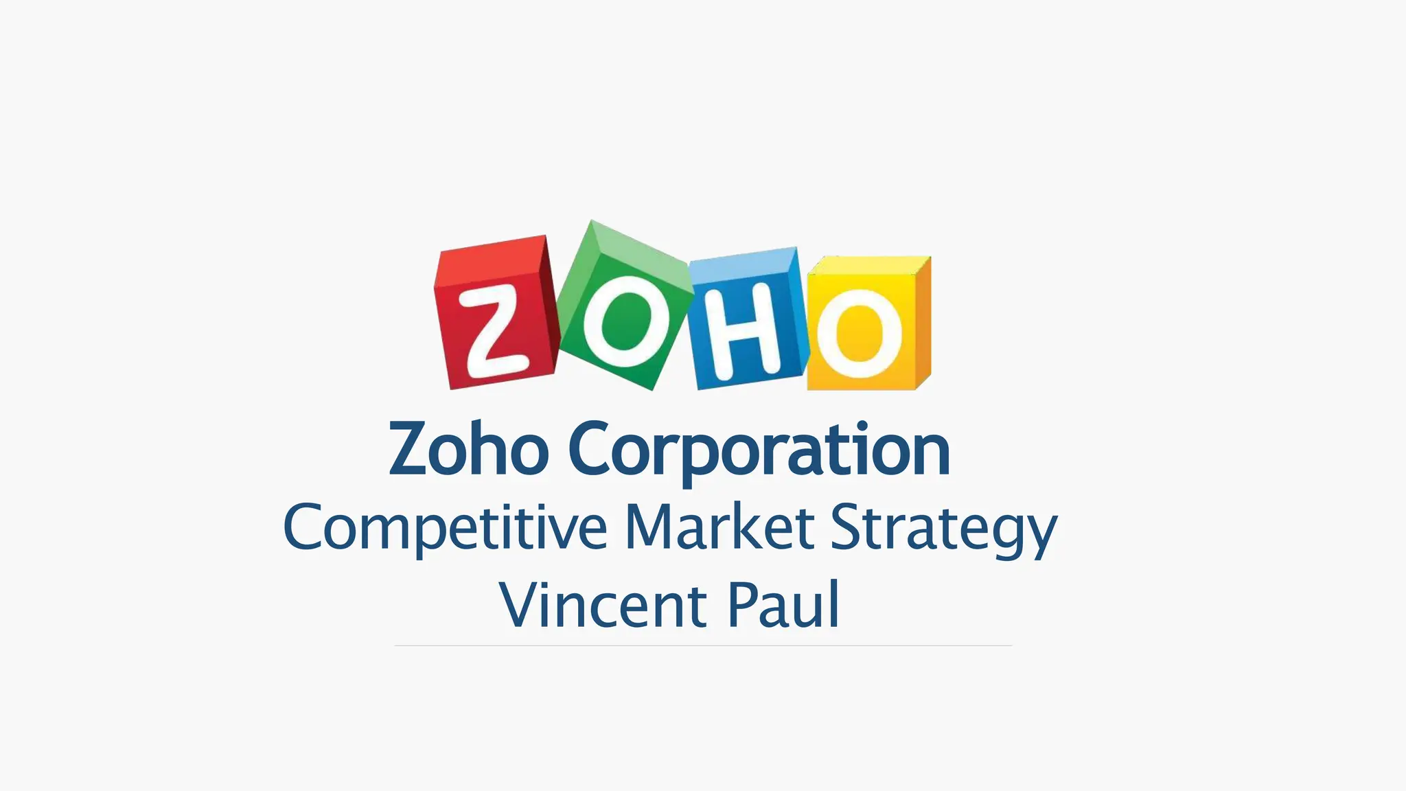 zoho vincent Zoho Corporation is an Indian multinational technology ...