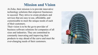 zoho vincent Zoho Corporation is an Indian multinational technology ...