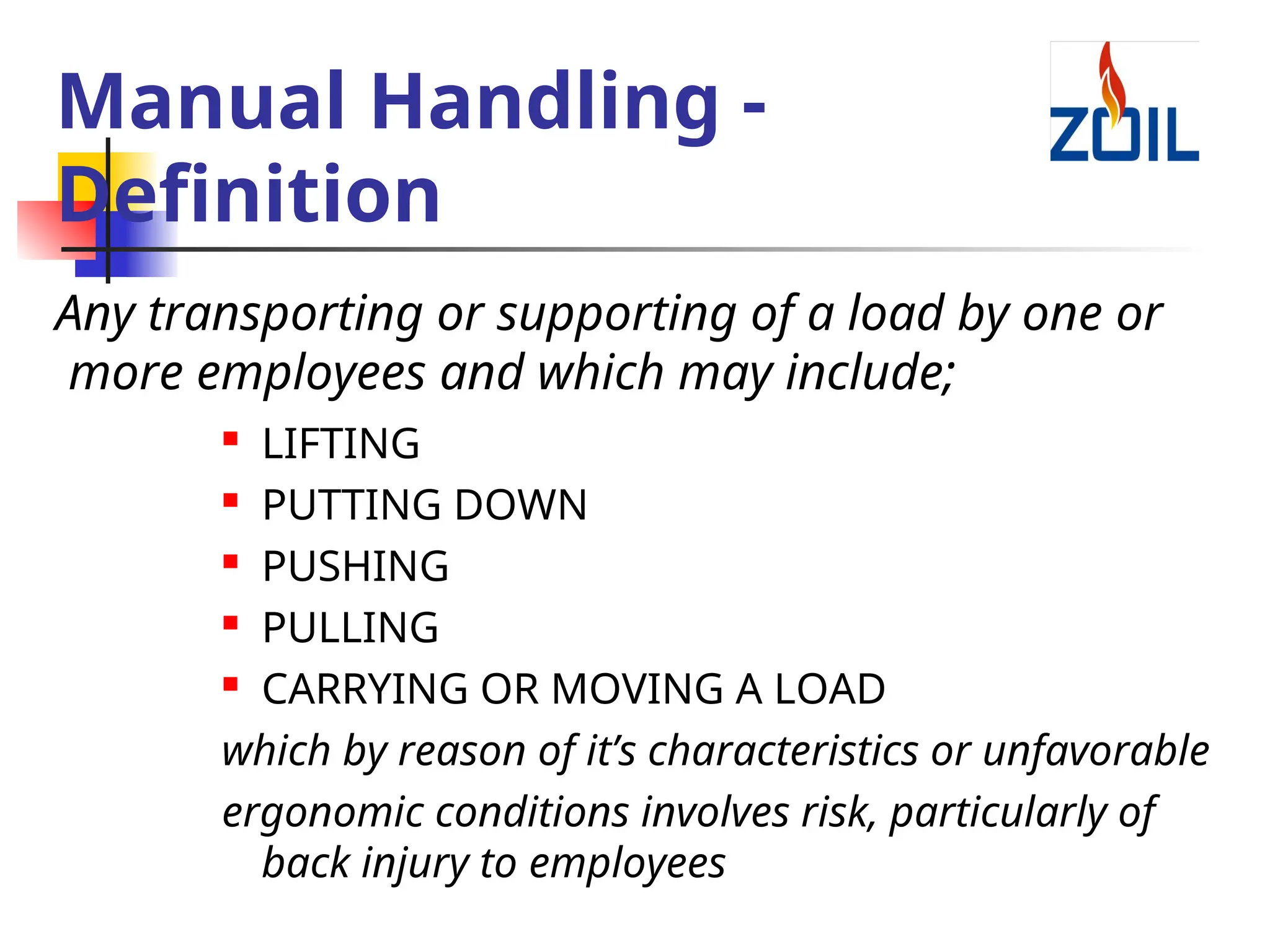 Zoil- Manual_handling and Lifting Techniques presentation.ppt