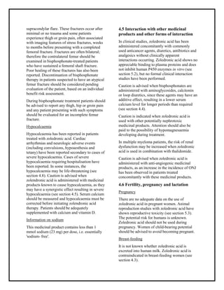 Zoledronic acid 4 mg 100 ml solution for infusion smpc taj ...