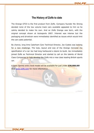 Zolfe orange gtc4_press_pack | PDF