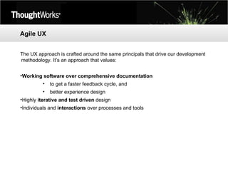 Agile User Experience Design | PPT