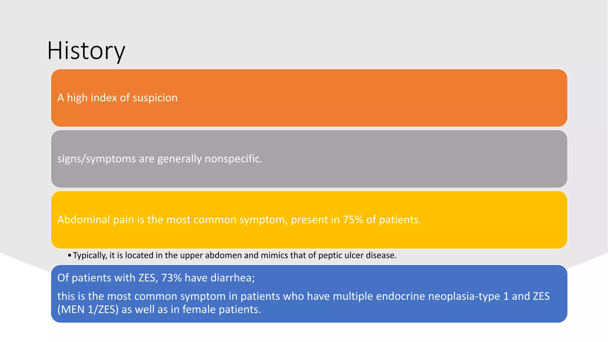 Zollinger ellison syndrome | PPTX