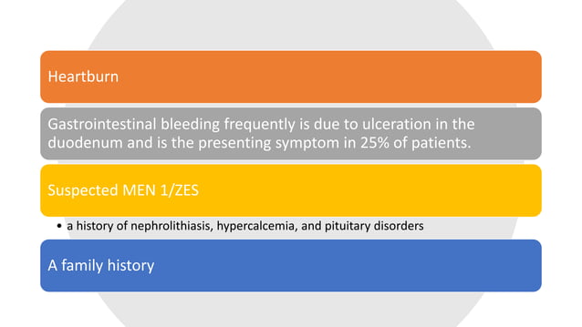 Zollinger ellison syndrome | PPTX | Endocrine and Metabolic Diseases ...