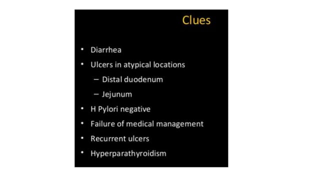 Zollinger ellison syndrome | PPTX | Endocrine and Metabolic Diseases ...