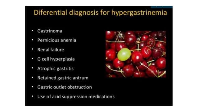 Zollinger ellison syndrome | PPTX | Endocrine and Metabolic Diseases ...