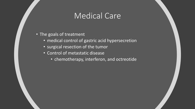 Zollinger ellison syndrome | PPTX | Endocrine and Metabolic Diseases ...