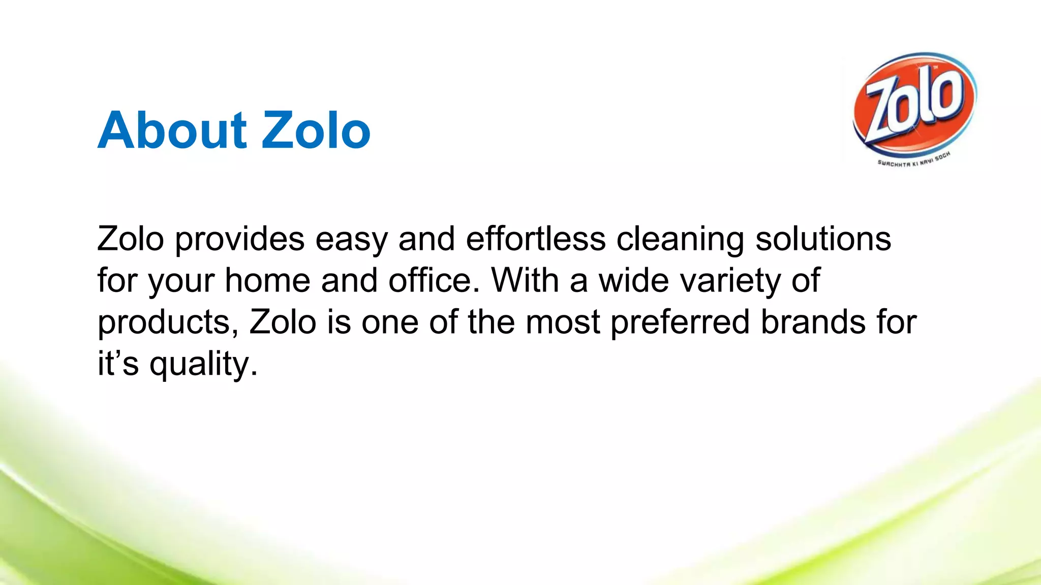 Zolo - Widest Range of Cleaning Products now @BigBrandBox.in