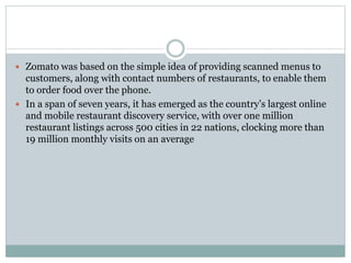 Zomato | PPTX