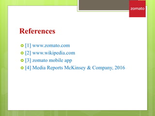 Zomato-the Indian startup | PPTX