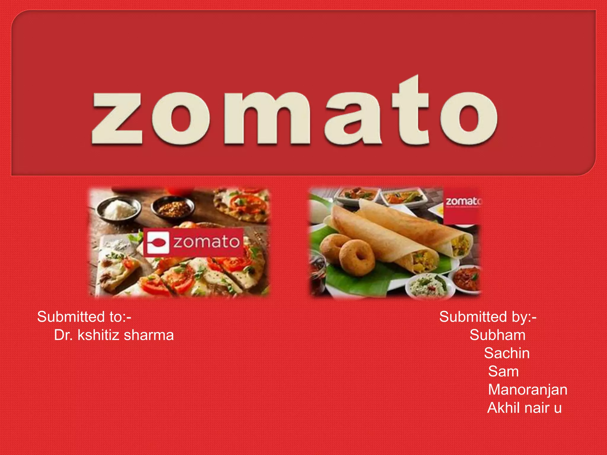 Zomato | PPTX