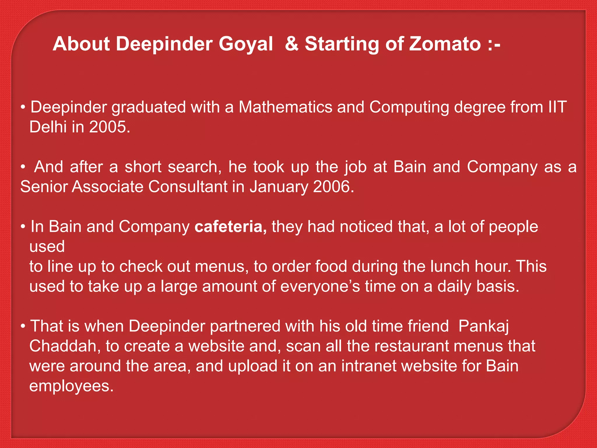 Zomato | PPTX