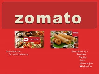 Zomato | PPTX