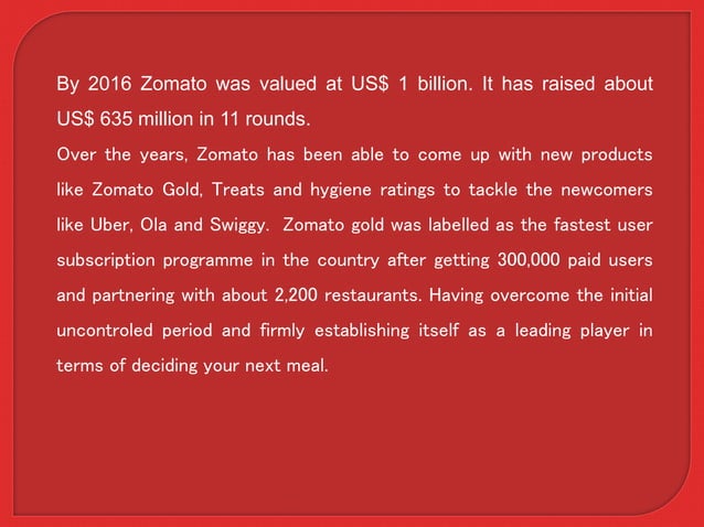 Zomato | PPTX