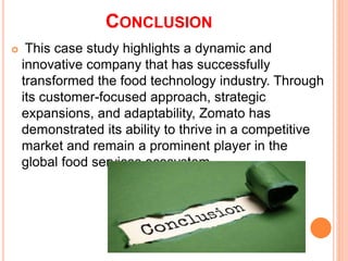 Zomato.pptx.on zomato tips of how to make ppt | PPTX