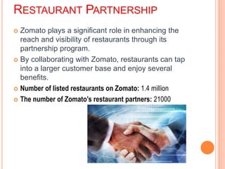 Zomato.pptx.on zomato tips of how to make ppt | PPTX
