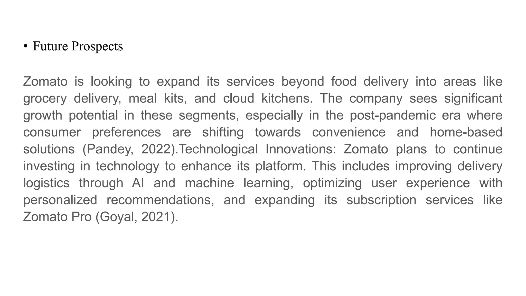 Zomato company deep research and case study for mba courses | PPTX