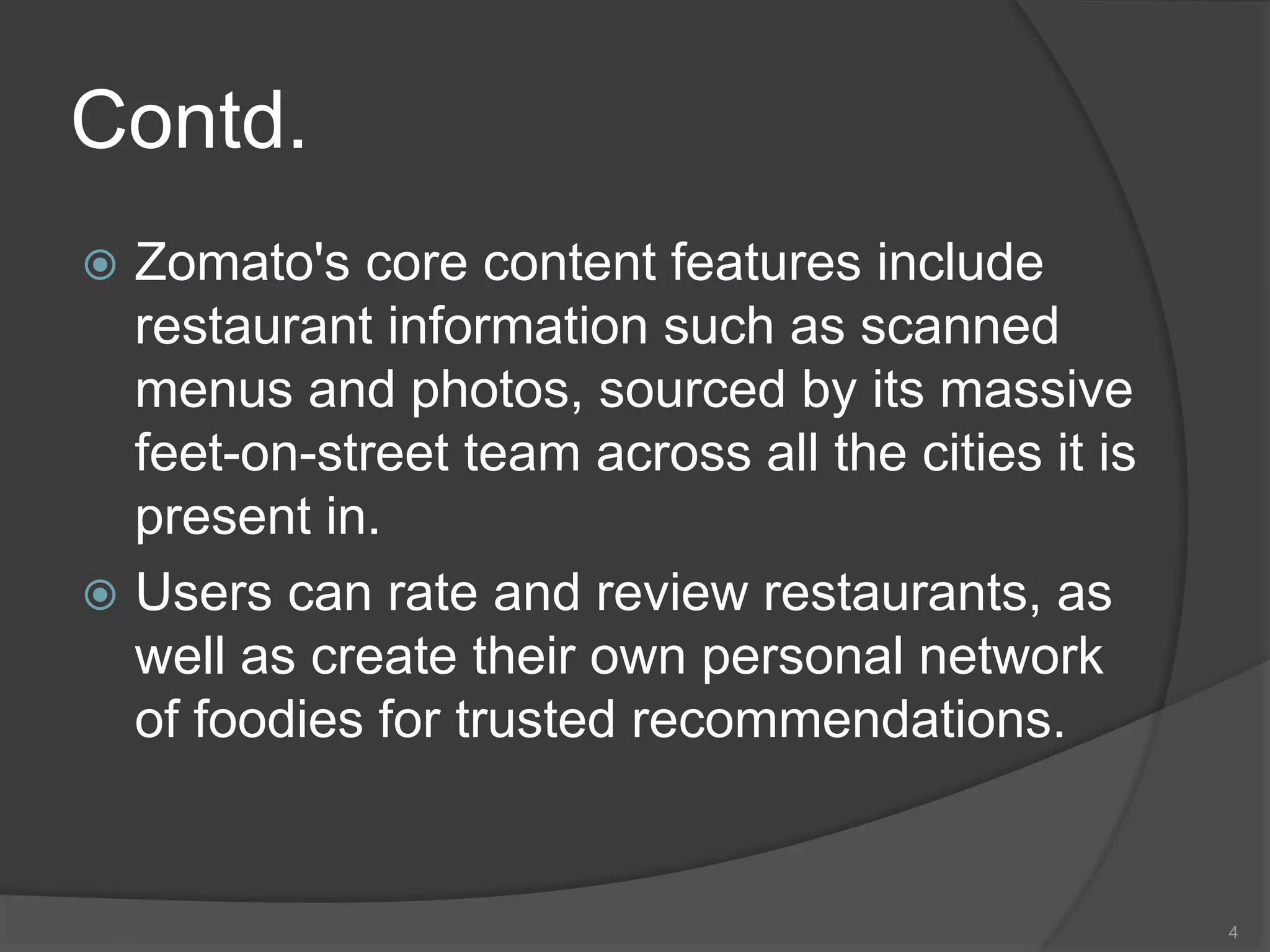 MIS-Zero to Zomato | PPTX