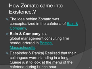 MIS-Zero to Zomato | PPTX