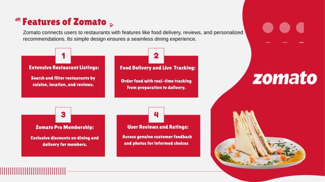 zomato final ppt pdf.pdf helps you understand zomato | PDF