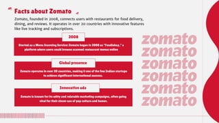 zomato final ppt pdf.pdf helps you understand zomato | PDF