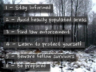 Zombie Apocalypse Survival Guide | PDF