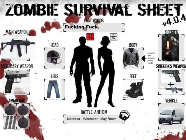Zombie Apocalypse Survival Guide | PPT