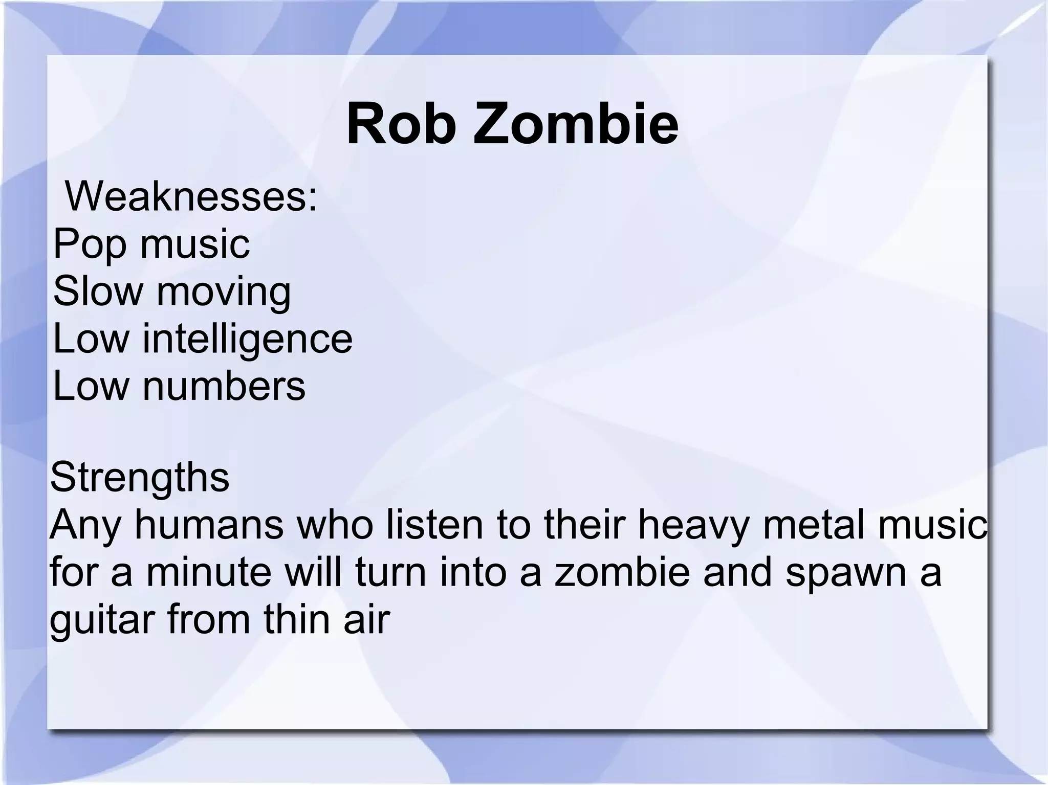 Zombie apocalypse | PPT