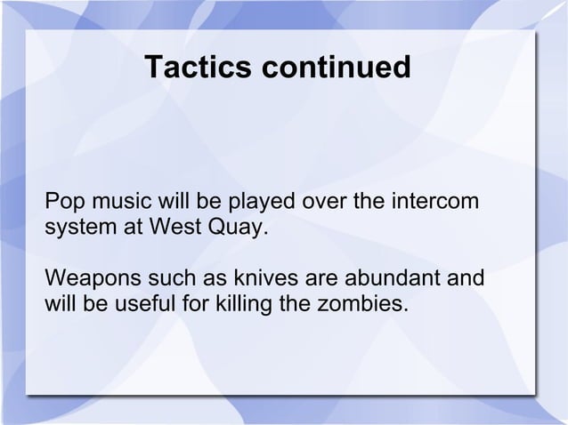 Zombie apocalypse | PPT