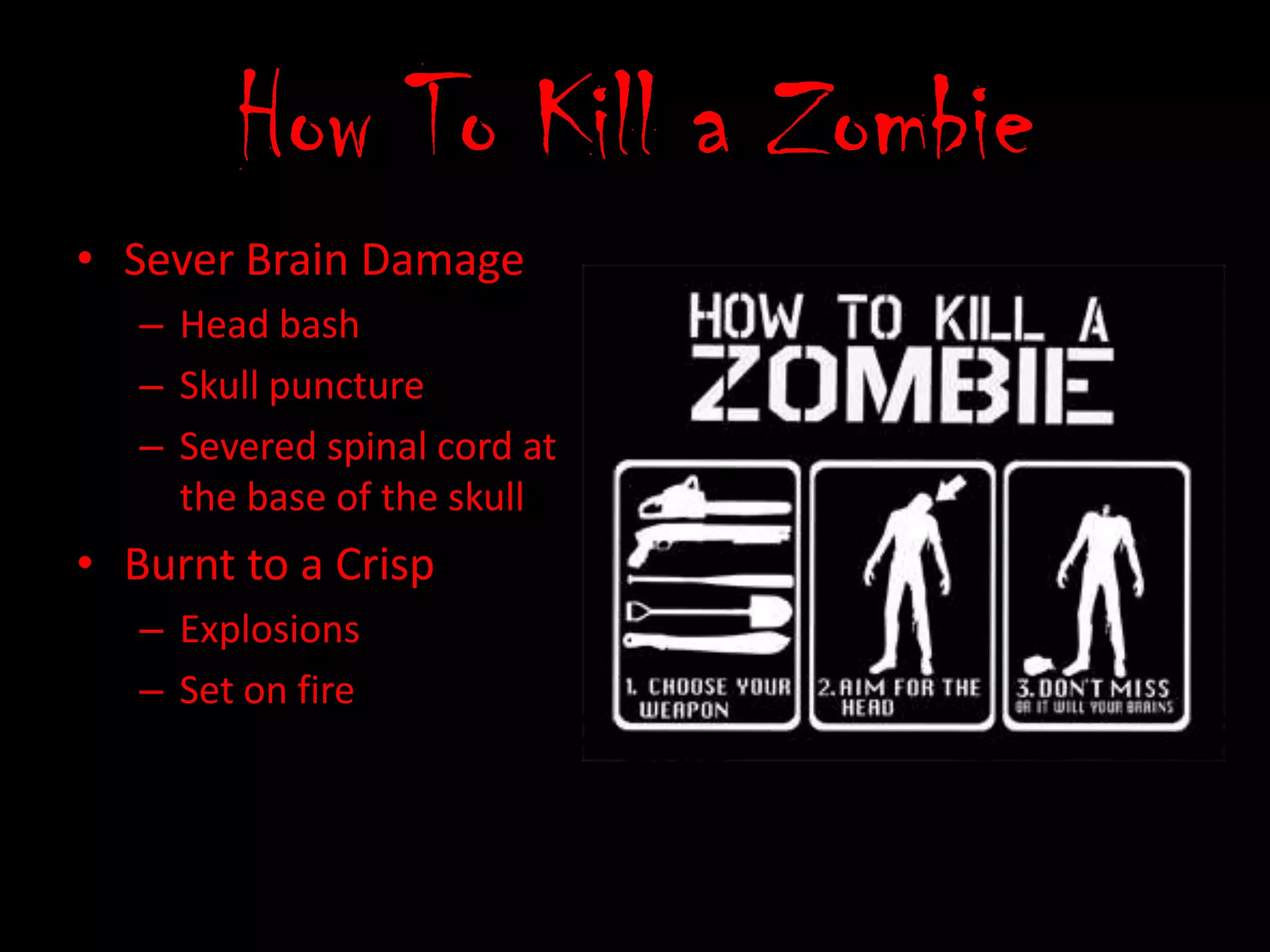 Zombie Apocalypse | PPTX