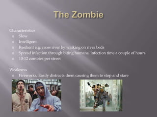 Zombie apocalypse challenge Group11 | PPTX