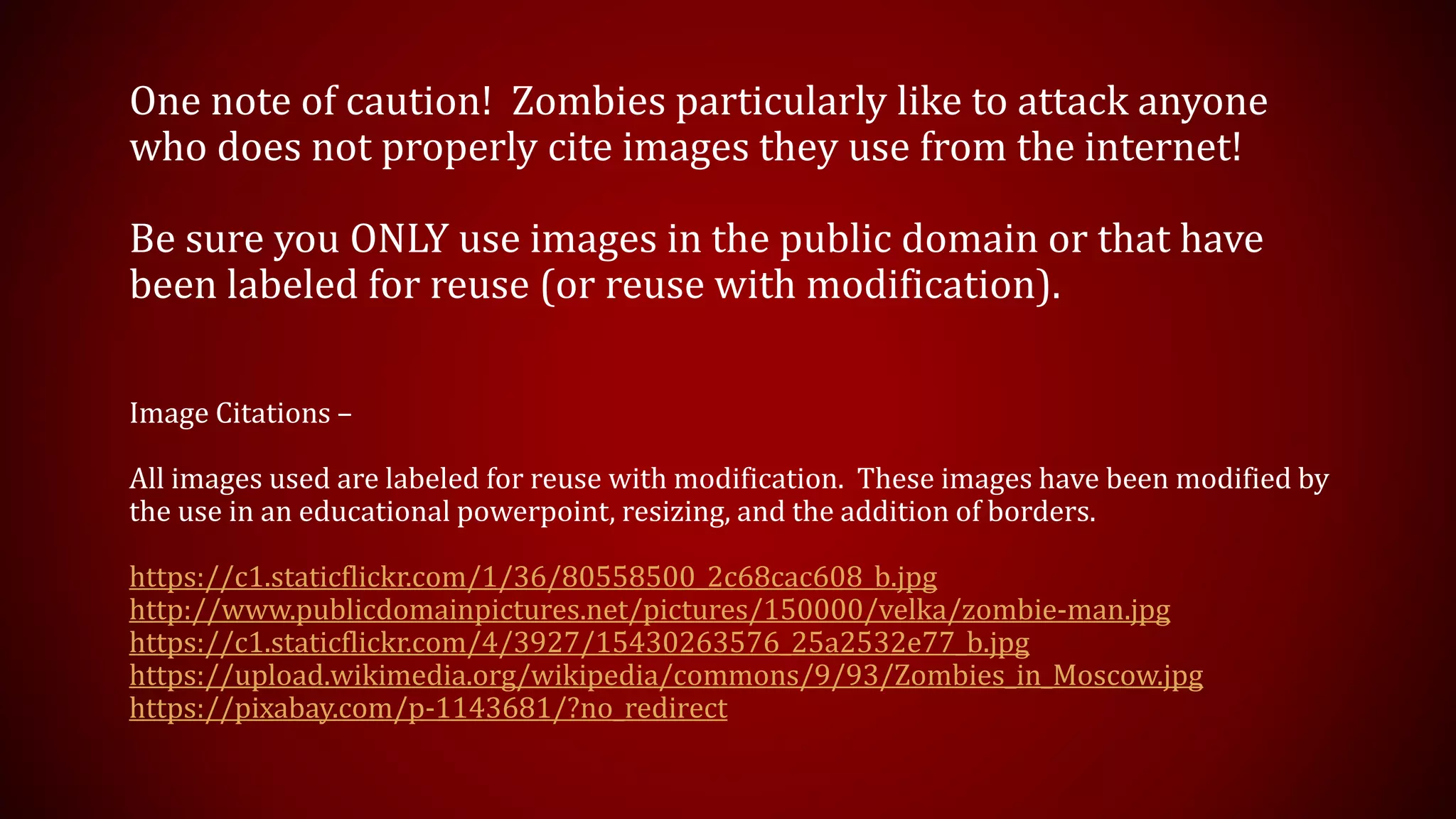 Zombie apocalypse nc math 3 | PPTX