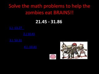 Zombie attack | PPTX | Science