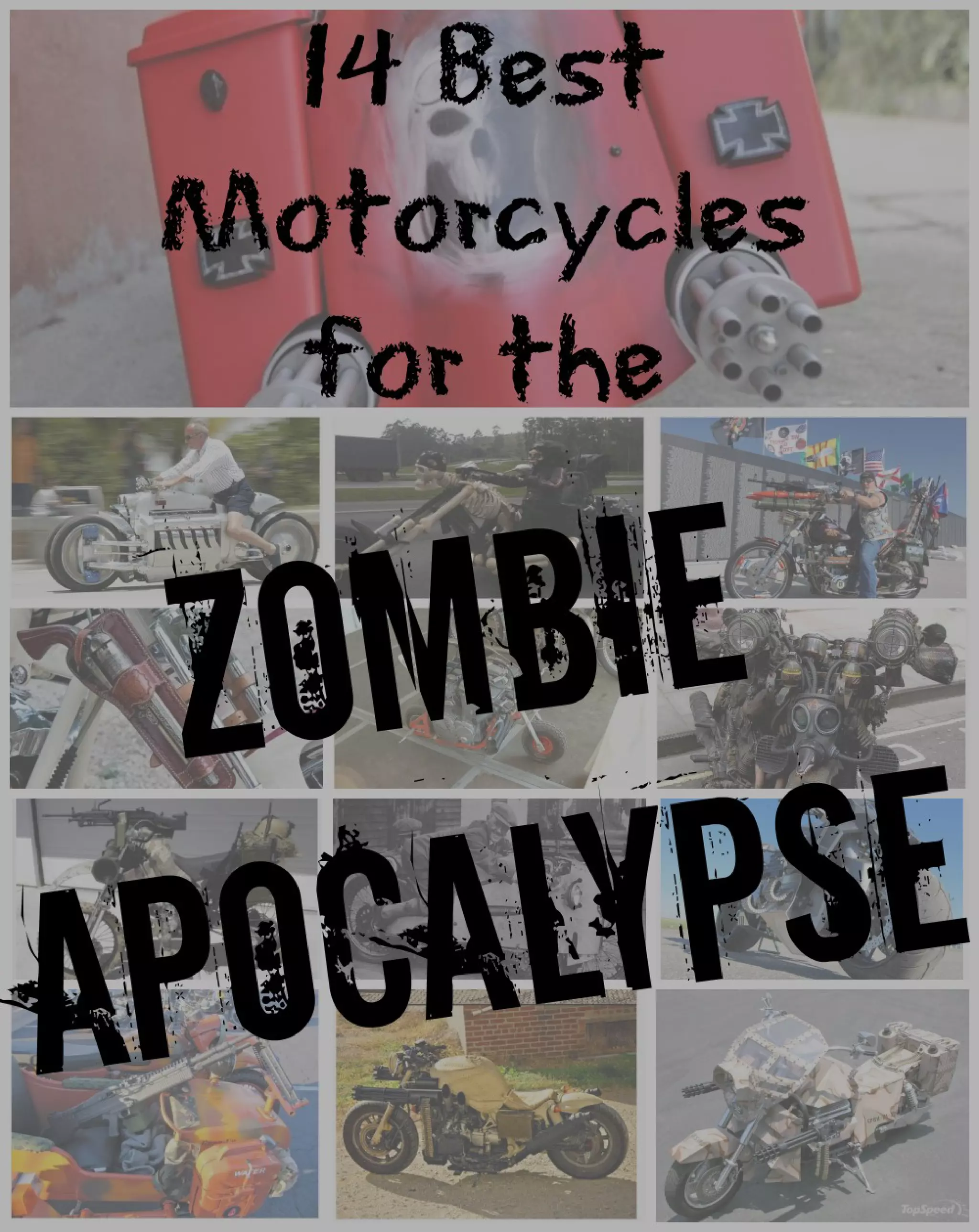 14 Best Zombie Apocalypse Motorcycles | PDF