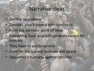 Zombie pitch presentation | PPTX