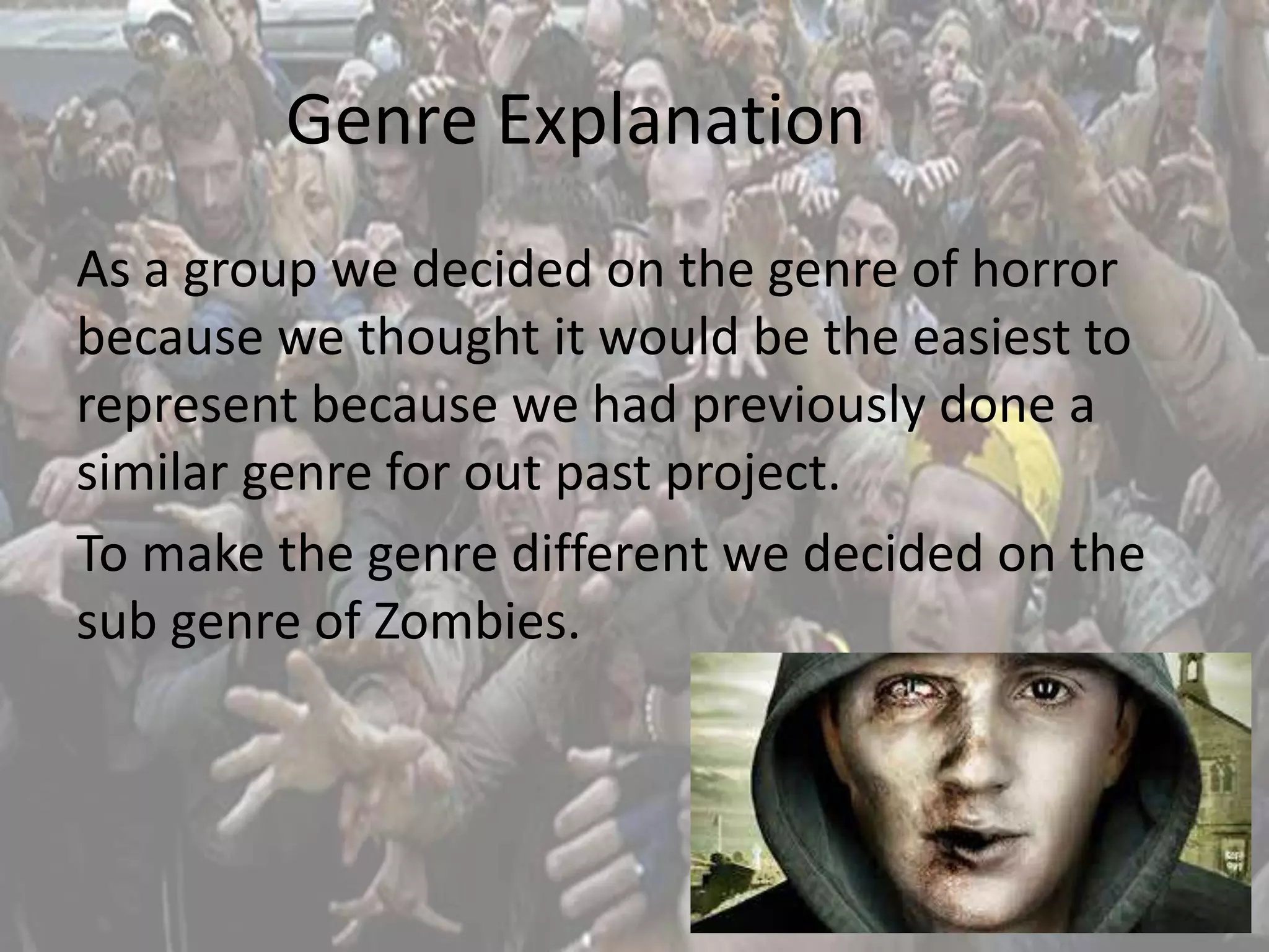Zombie pitch presentation | PPT
