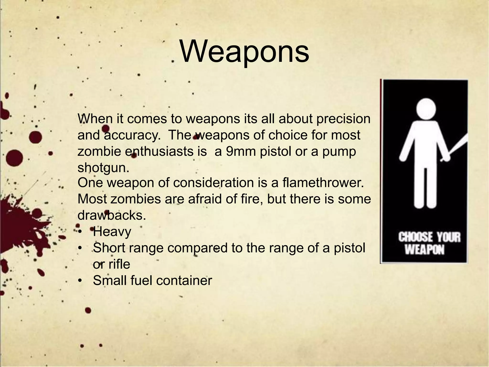 Zombie presentation | PPTX