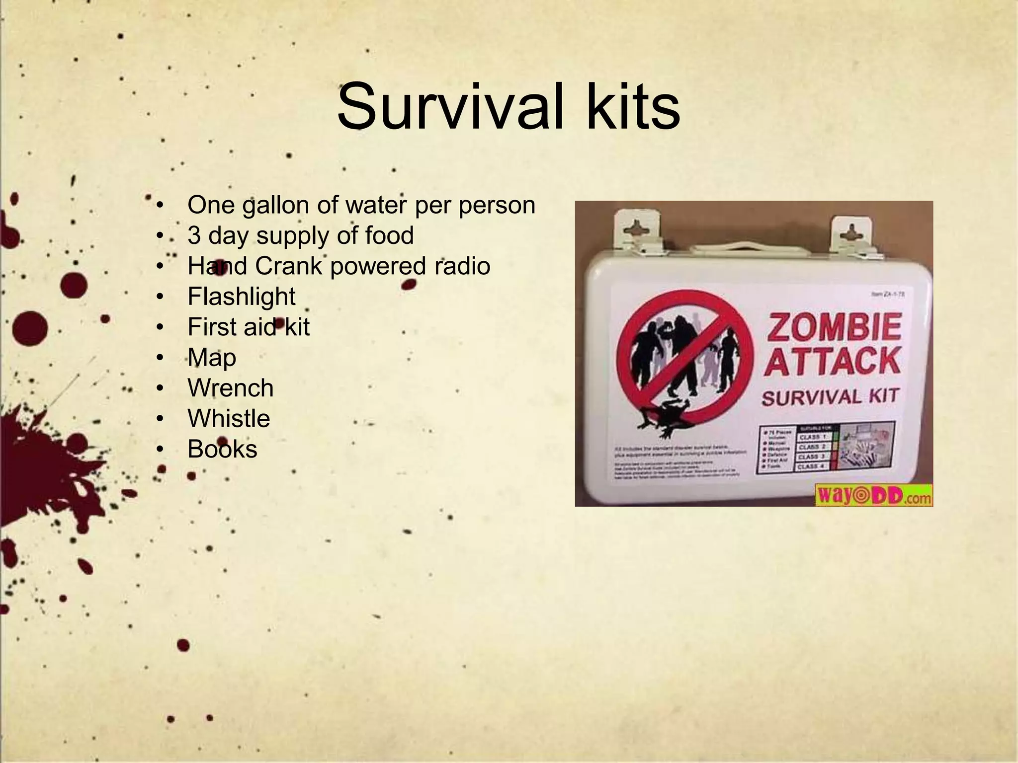 Zombie presentation | PPTX