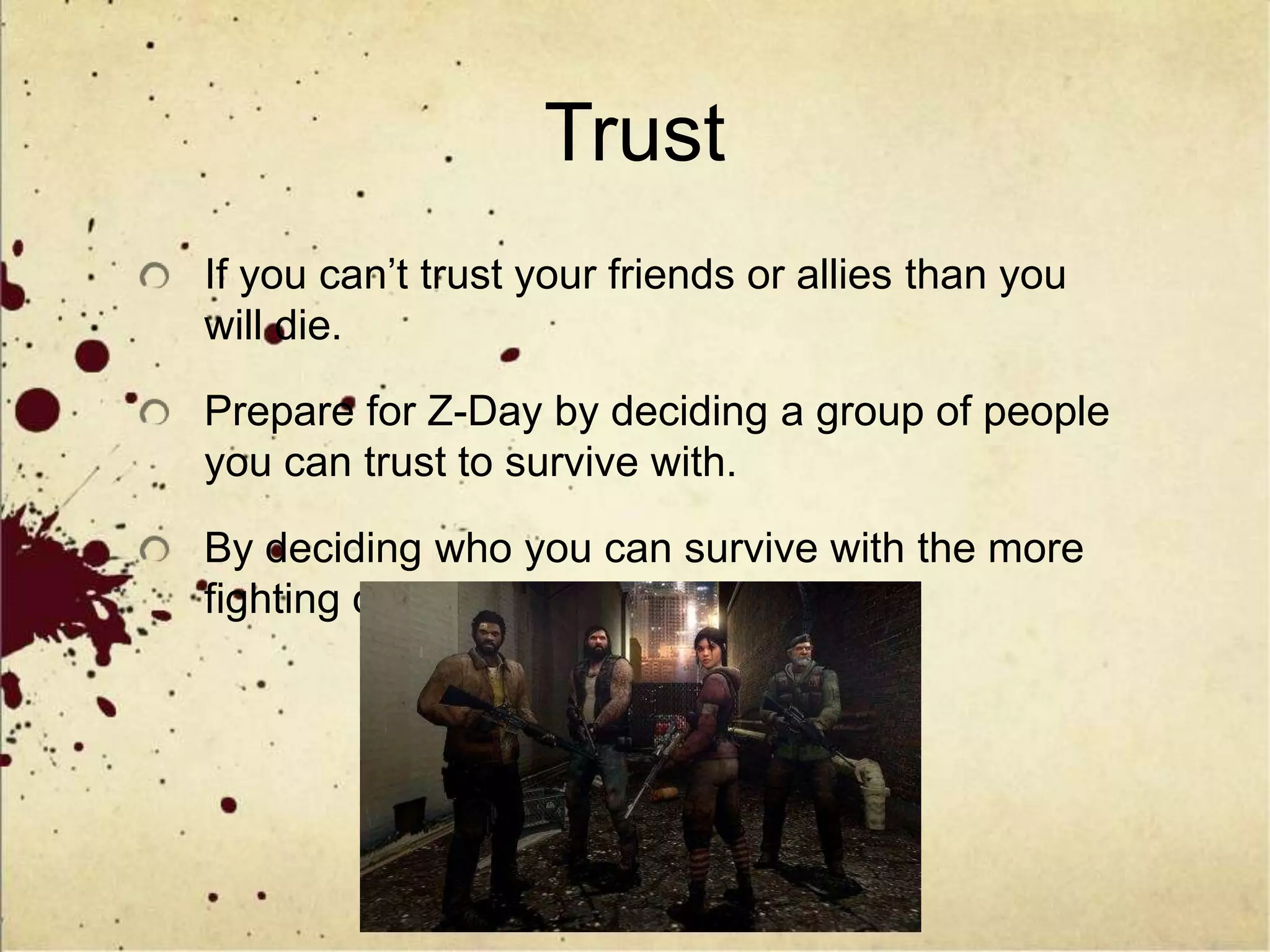 Zombie presentation | PPTX