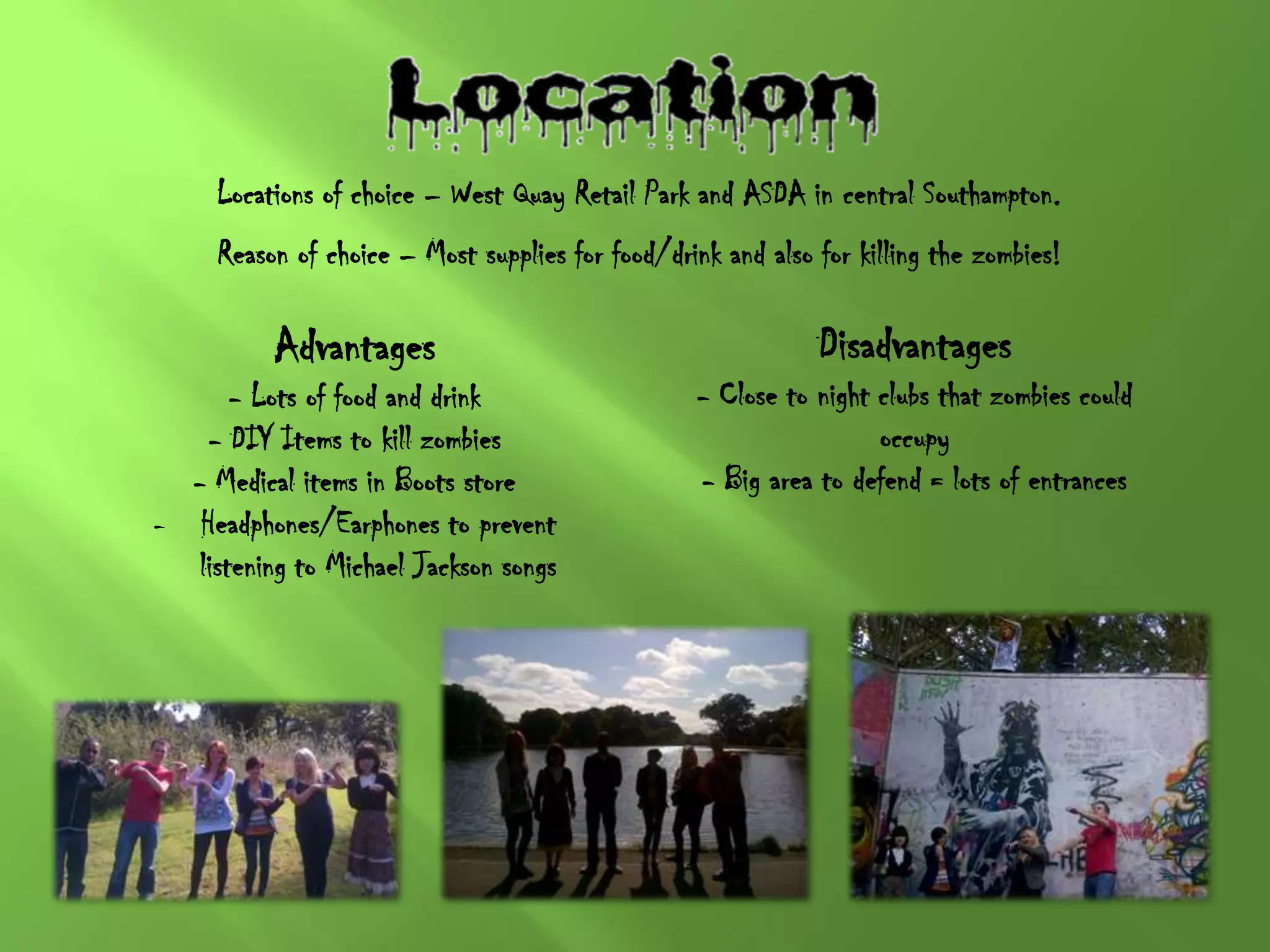 Zombie Presentation | PPTX