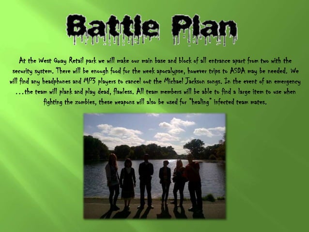 Zombie Presentation | PPTX