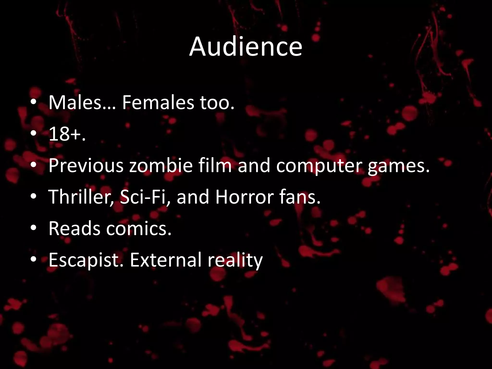Zombie presentation | PPTX | Horror | Genres