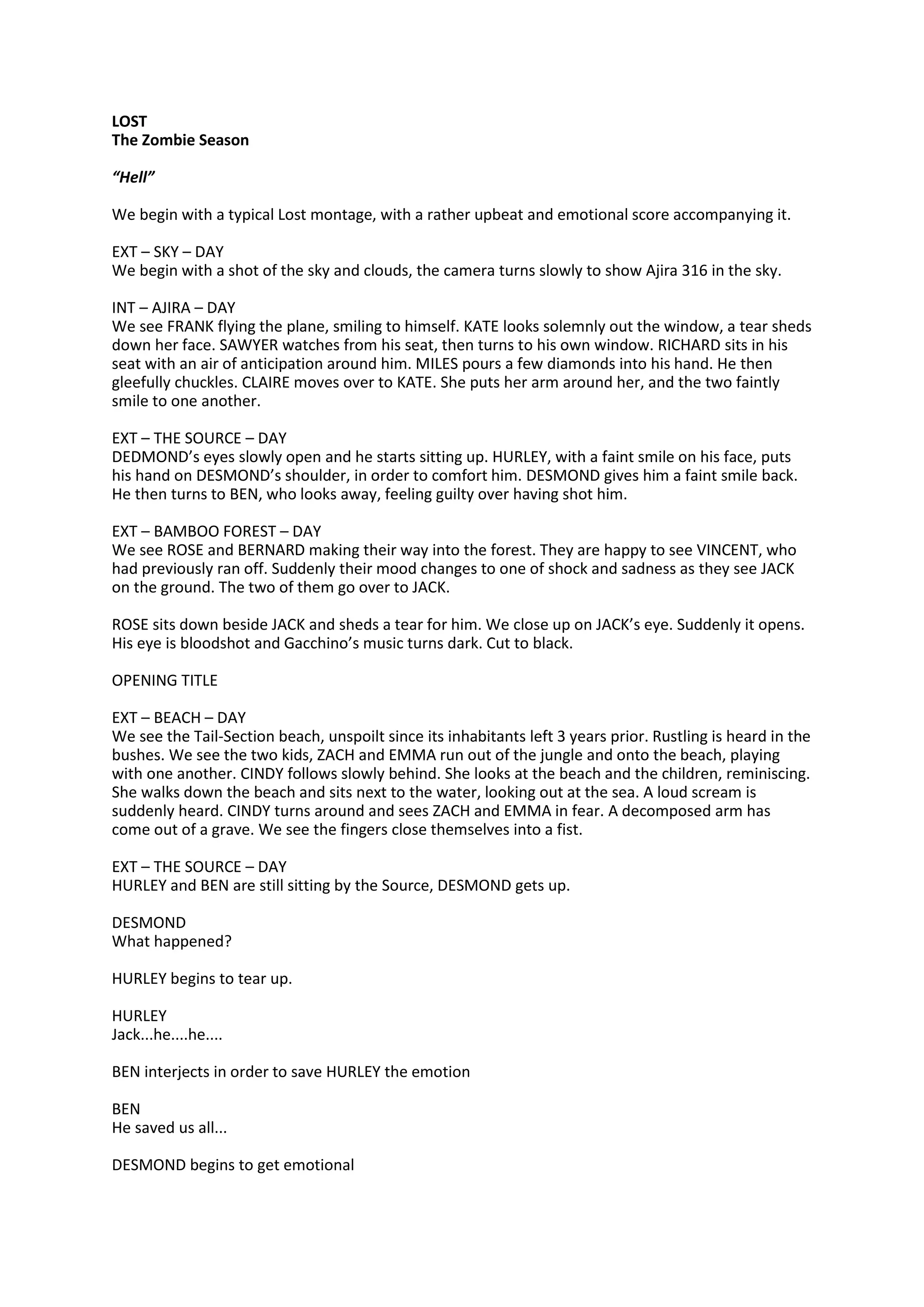 Zombie season | DOCX