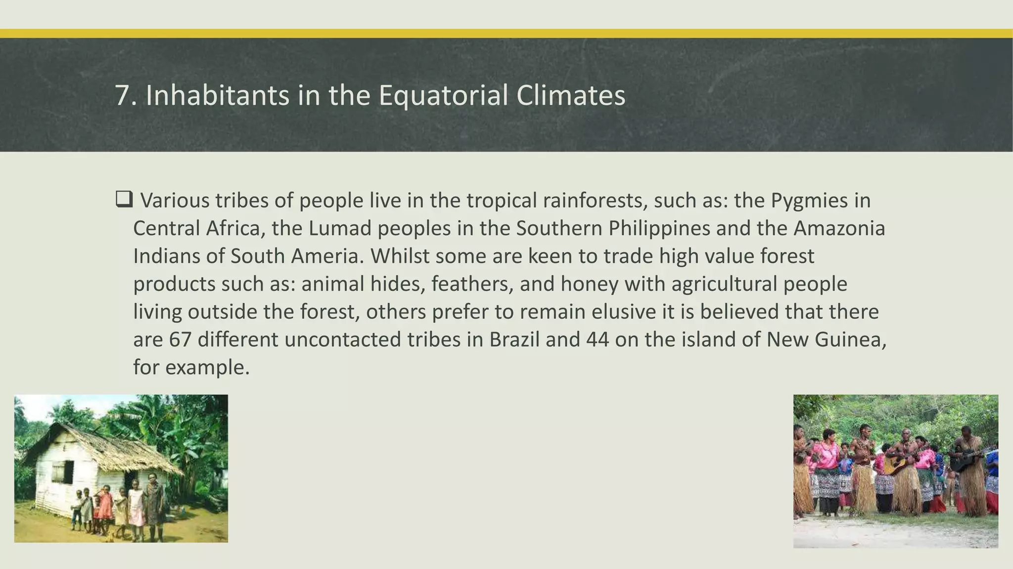 equatorial climate | PPTX